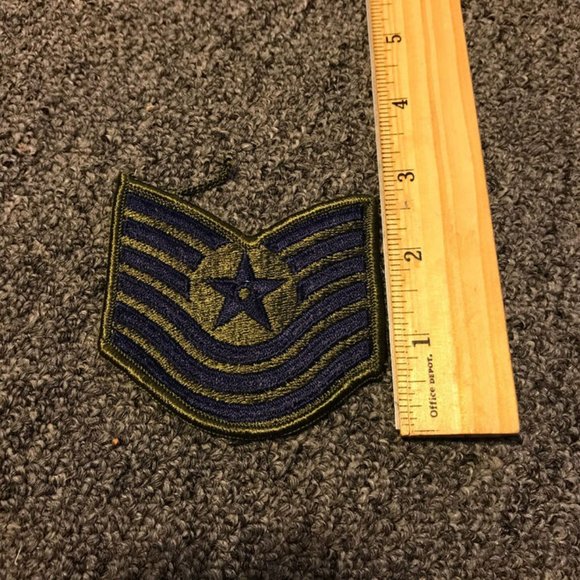 Accessories | 1 Pair 2 Patches 19761993 Usaf Air Force Rank Patch ...